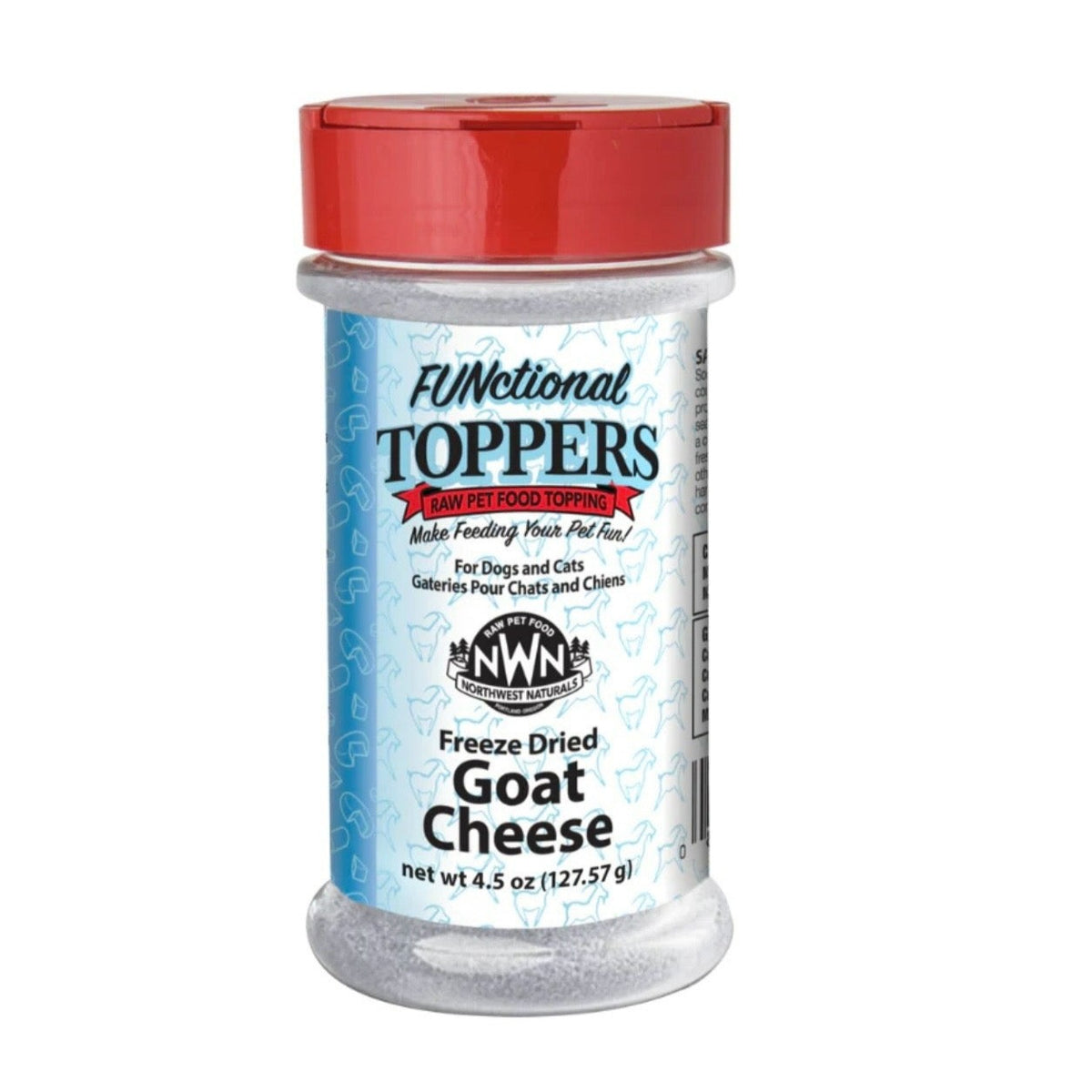 Northwest Naturals Freeze Dried Goat Cheese Topper for Dogs and Cats ...
