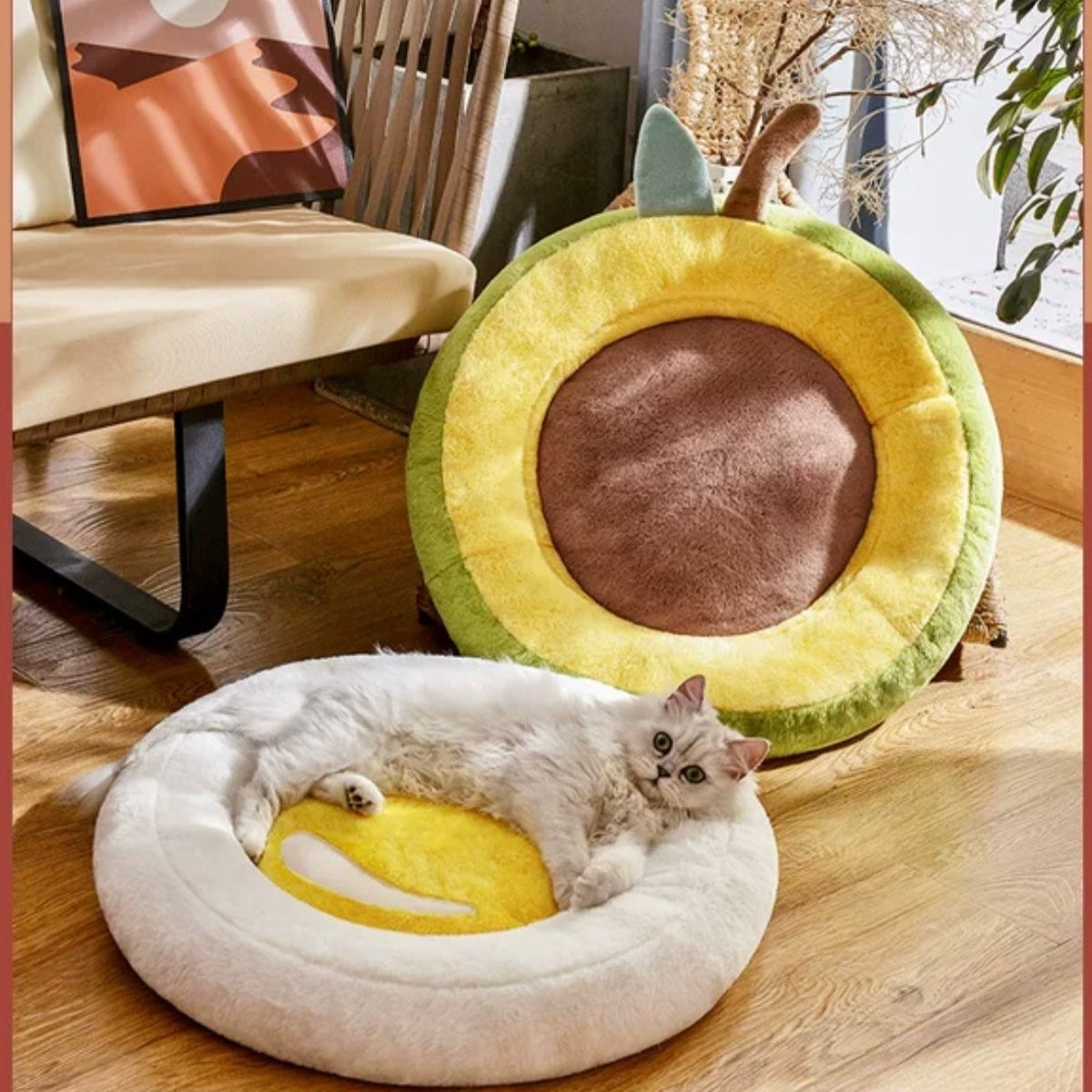 All-Season Dog & Cat Round Bed - 2 Options – Joy Paw